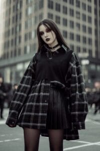 42 Goth Inspired Winter Outfit Ideas - Gloomy Girlz