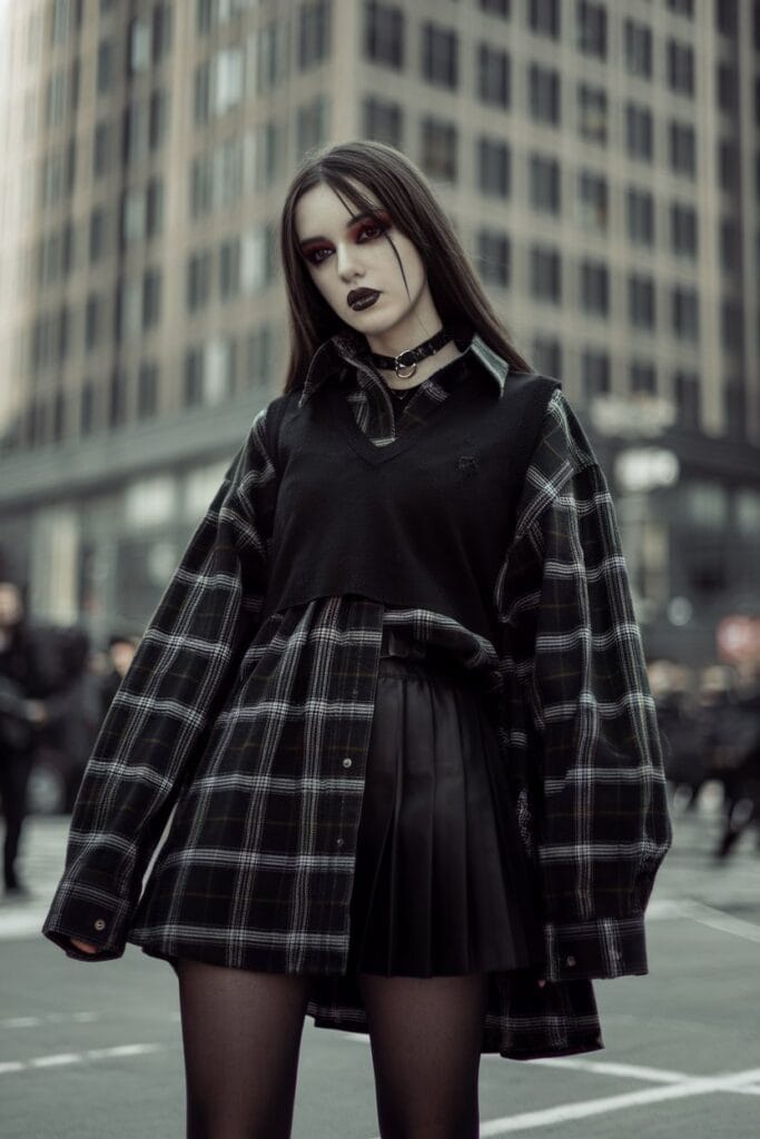42 Goth Inspired Winter Outfit Ideas - Gloomy Girlz