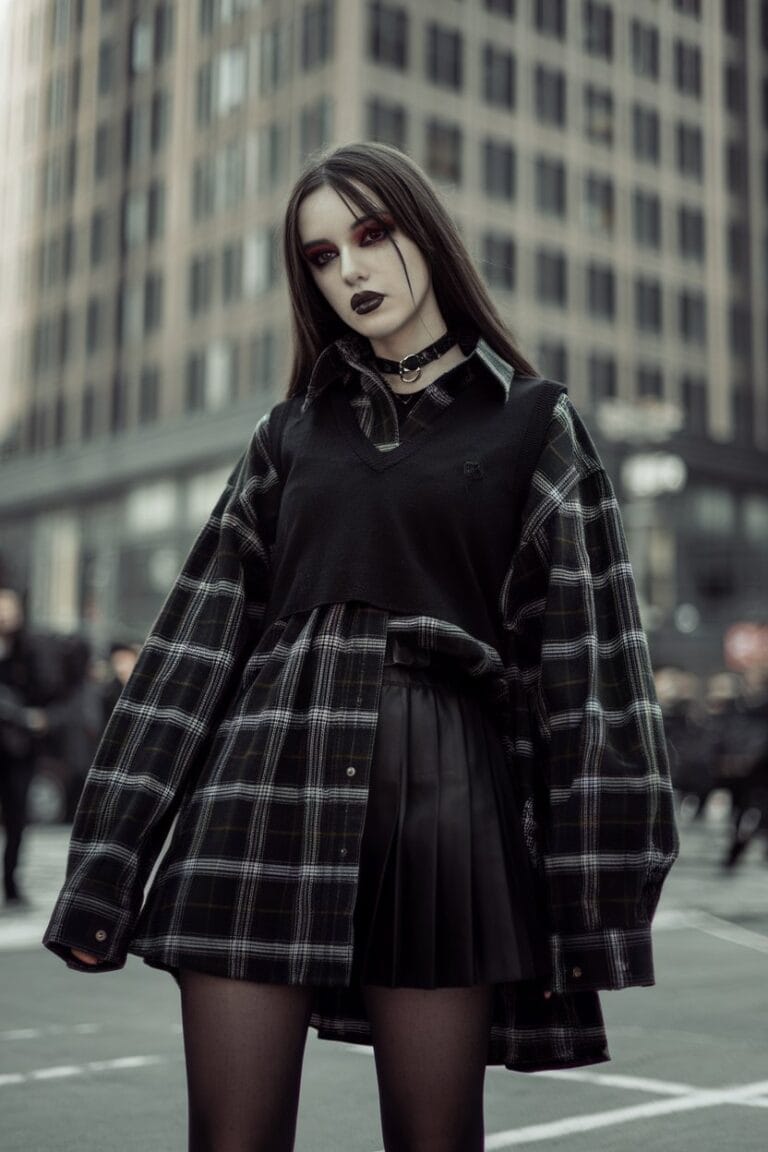 42 Goth Inspired Winter Outfit Ideas - Gloomy Girlz