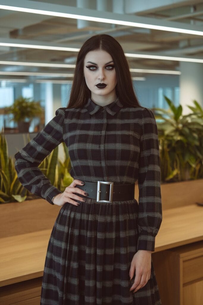 24 Professional Goth Outfit Ideas - Gloomy Girlz