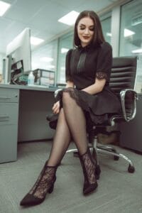 24 Professional Goth Outfit Ideas - Gloomy Girlz