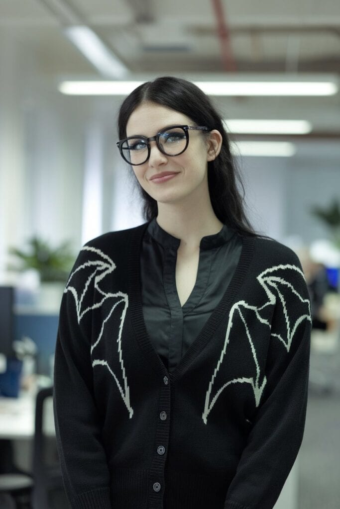 24 Professional Goth Outfit Ideas - Gloomy Girlz