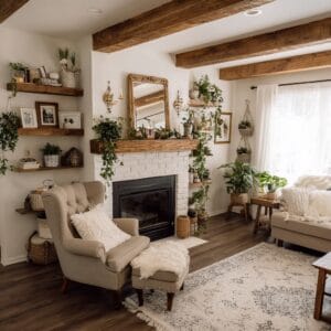 30 Cottagecore Living Room Décor Ideas - Gloomy Girlz