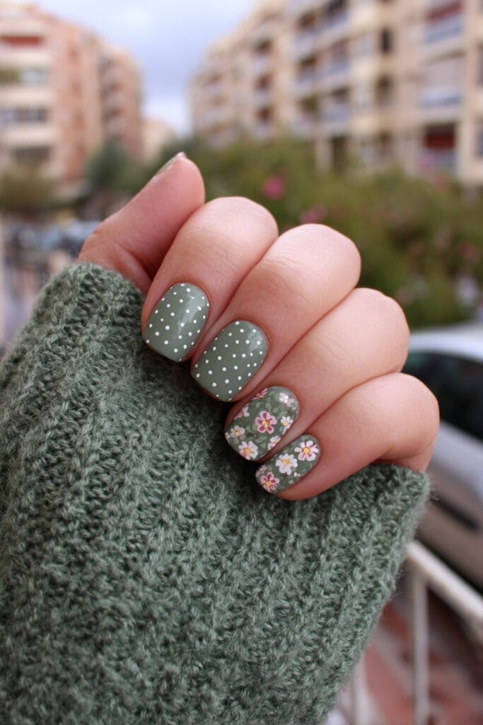 30 Cottagecore Nail Design Ideas - Gloomy Girlz