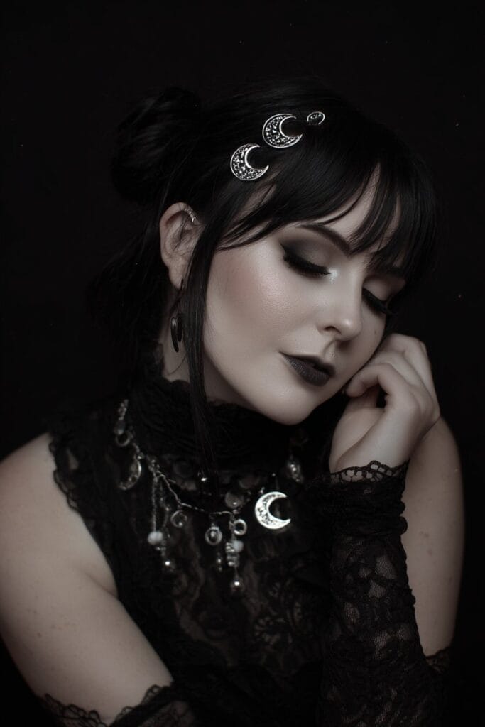 25 Whimsical Goth Outfit Ideas - Gloomy Girlz