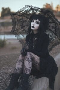 25 Whimsical Goth Outfit Ideas - Gloomy Girlz