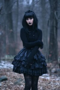 25 Whimsical Goth Outfit Ideas - Gloomy Girlz